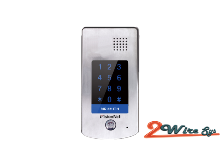 פאנל אינטרקום חוץ לוילה ובתים פרטיים 2TL-601KP | סיבים